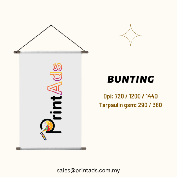 Bunting Printing KL Services | Customized Banners - PrintAds